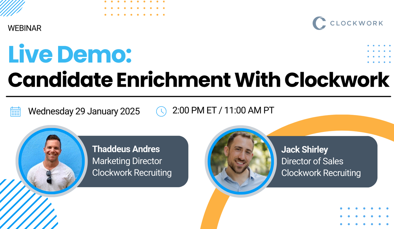 Live Demo: Clockwork Executive Search Software | Clockwork